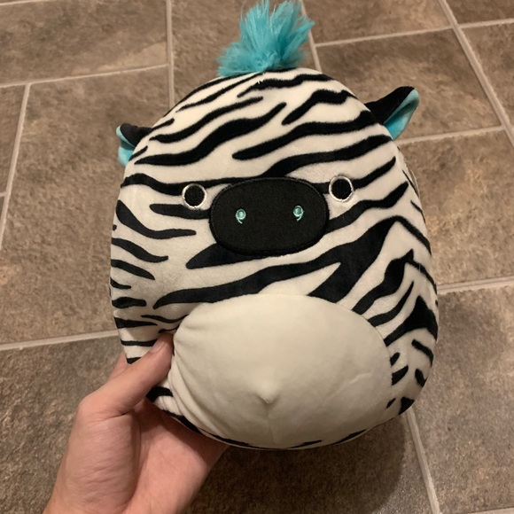 Kellytoy | Toys | Squishmallow Kellytoy Plush Zeke The Zebra 8 Inch 22 ...